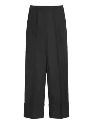 Valentino Garavani Pleated Trousers - Black