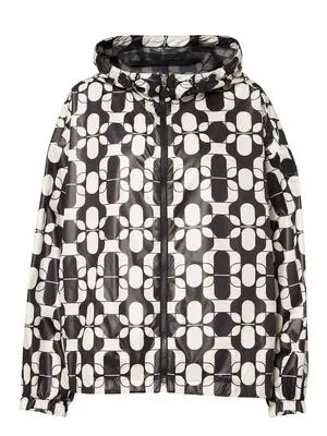 Moncler Moncler Pichon Printed Jacket Blue