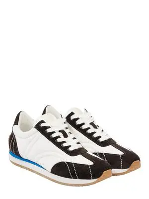 TOTEME Suede-trimmed Sneakers - Brown