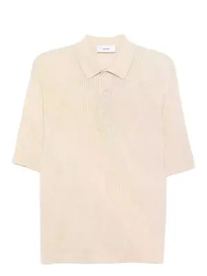 LARDINI Cotton Polo Shirt - Neutrals