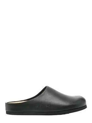 COMMON PROJECTS Leather Mules - Black