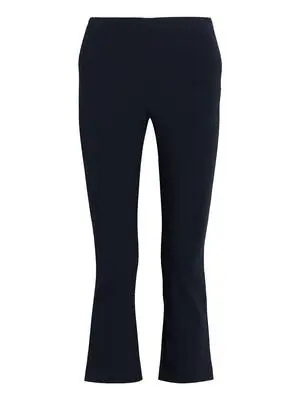 Vince Cropped Bootcut Crepe Pants - Navy