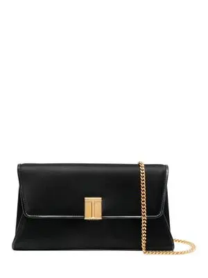 TOM FORD Nobile Satin Clutch - Black