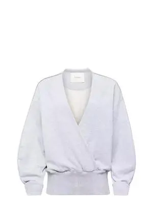 JW Anderson Wrap-front Sweatshirt - Grey