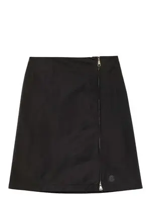 Moncler Zipped Midi Skirt - Black