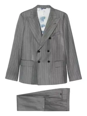 REVERES 1949 Pinstriped Suit - Grey