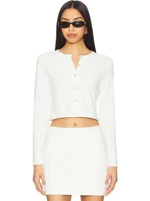 LA PORTE Lauren Swim Cardigan - Ivory