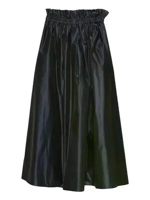 Herno Taffeta Maxi Skirt - Blue