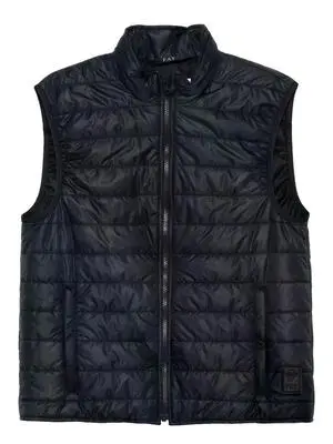 FAY Quilted Gilet - Blue