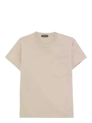 TOM FORD Cotton T-shirt Neutrals