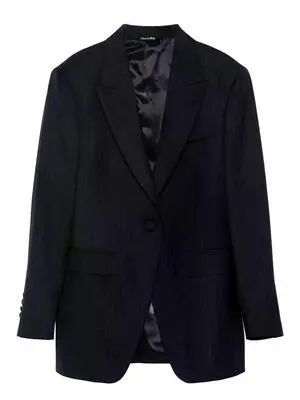ERALDO Pinstriped Blazer - Blue
