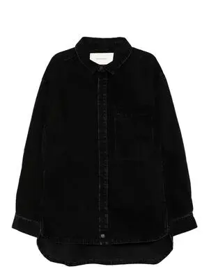 ENTIRE STUDIOS Herculean Shirt Jacket - Black
