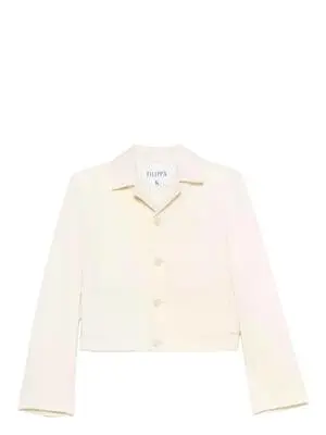 Filippa K Patch-pockets Jacket - White