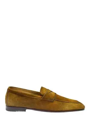 Santoni Carlo Loafers - Green