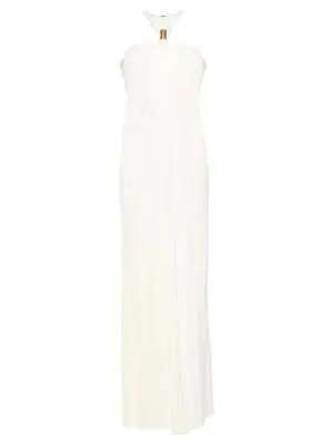 TOM FORD Halter Neck Gown - White