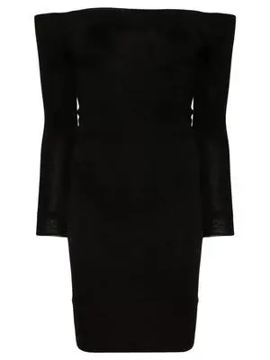 TOM FORD Off-shoulder Dress - Black