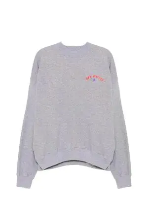 Off-White Logo-print Sweatshirt - Grey