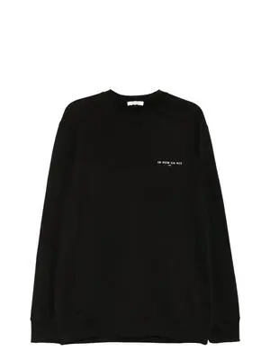 IH NOM UH NIT Logo-print Sweatshirt - Black