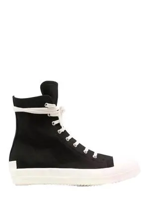 Rick Owens Hollywood High-top Sneakers - Black