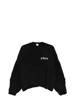 Pinko Logo-print Sweatshirt - Black