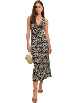 REFORMATION Reformation Brayden Knit Midi Dress Juno