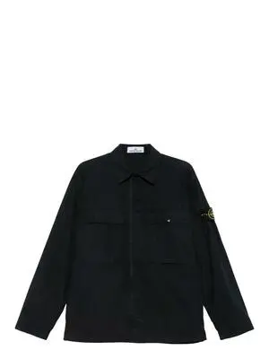 Stone Island Compass-badge Shirt - Black