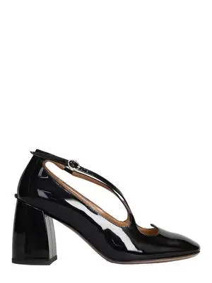 A.BOCCA 80mm Two For Love Pumps - Black