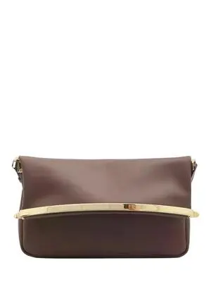 TOD'S Small Flap Bag - Brown