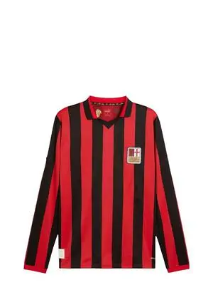 PUMA Ac Milan 125th Anniversary Authentic Long Sleeve Jersey - Black/red