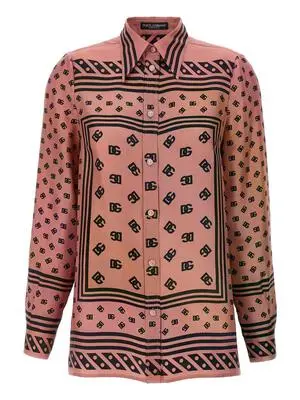 Dolce & Gabbana Silk Shirt - Pink