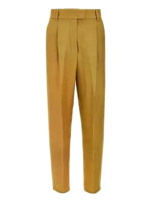 Max Mara Efedra Tailored Trousers - Gold