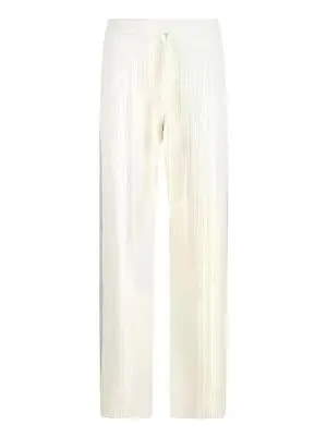 Fabiana Filippi Ribbed Trousers - White