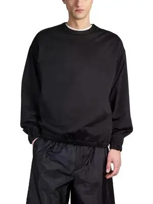 JIL SANDER Zip-detailing Sweatshirt - Black
