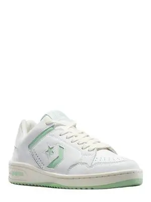 CONVERSE Weapon Oxford Sneaker - White/ White/ Sour Glow