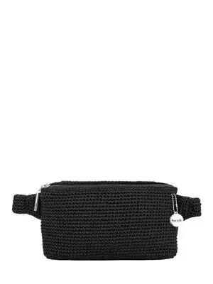 THE SAK The Sak Caraway Small Belt Bag Black Crochet