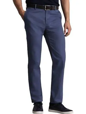CHARLES TYRWHITT Ultimate Non-iron Chinos Mid Blue
