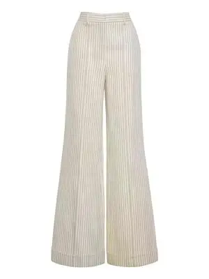 Adam Lippes Deeda Trousers - Neutrals