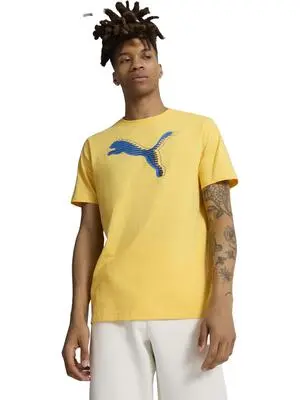 PUMA House Of Graphics T-shirt Yellow