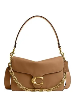 COACH Chain Tabby Shoulder Bag Brass/honey Brown