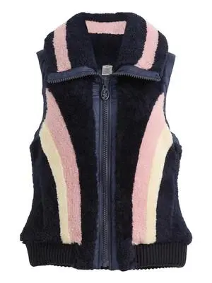COACH® Restored Reversible Shearling Vest - Navy