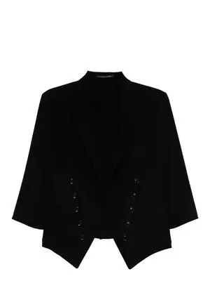 Y’s Single-breasted Blazer - Black