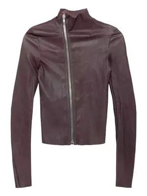 Rick Owens Asymmetric Zip-up Jacket - Purple