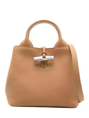 Longchamp Le Roseau Small Tote Bag - Brown