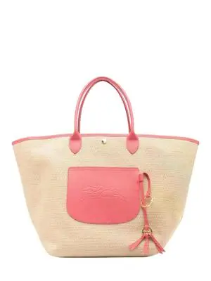 Longchamp Large Le Pliage Basket Bag - Neutrals