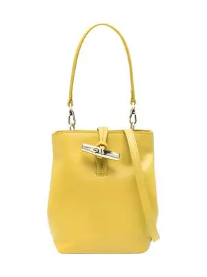 Longchamp Mini Le Roseau Bucket Bag - Yellow