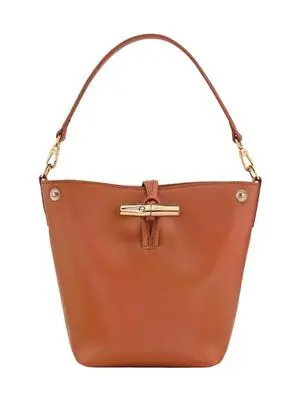 Longchamp Le Roseau Xs Bucket Bag - Brown