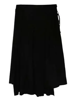 YOHJI YAMAMOTO Yohji Yamamoto Pleated Skirt