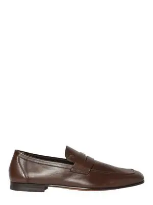 TOD'S Leather Loafers - Brown