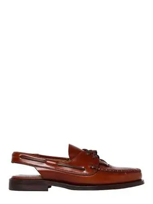 Hereu Flat Loafer - Brown