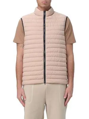 Peuterey Quilted Zip-up Vest - Beige